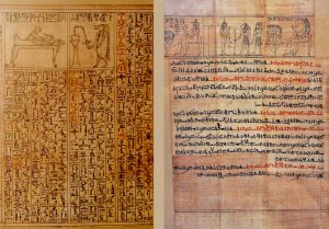 Ägyptische Hieroglyphen - Schrift